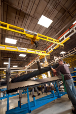 Freestanding Bridge Crane Workstations