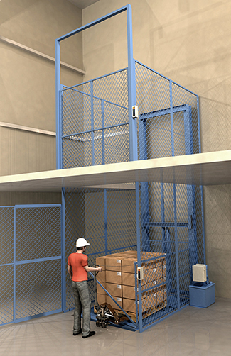 Pflow Vertical Lifts & Vertical Conveyors San Antonio | Cisco-Eagle