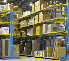 Cantilever racks for long stock storage | Cisco-Eagle Dallas, TX