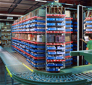 Vertical & horizontal industrial carousel storage systems | Cisco-Eagle ...