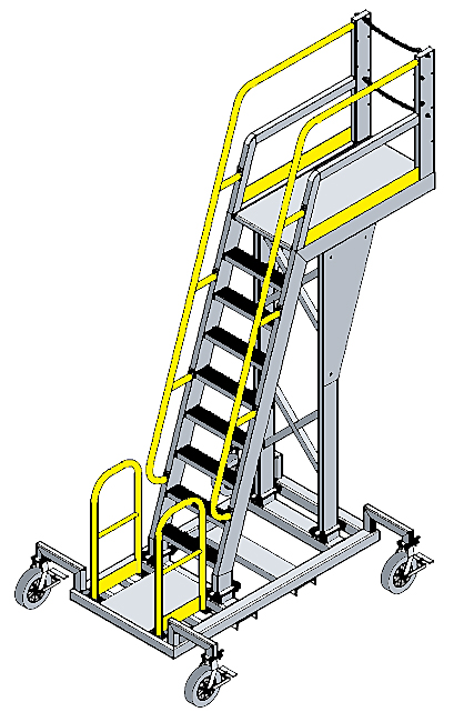 Cantilevered Adjustable Platforms