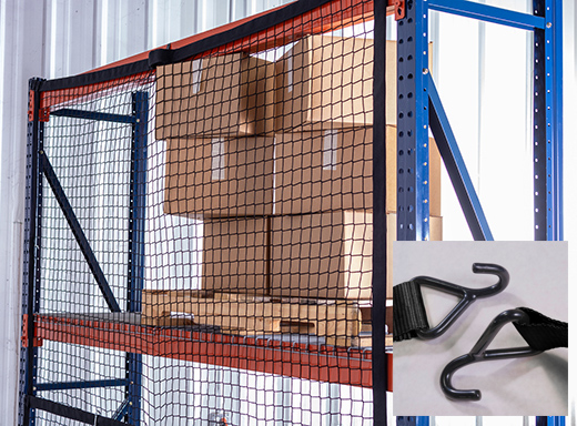 Cisco-Eagle Catalog - Modular Rack Safety Net - 12 ft. Bay, 141-1/4"W x ...